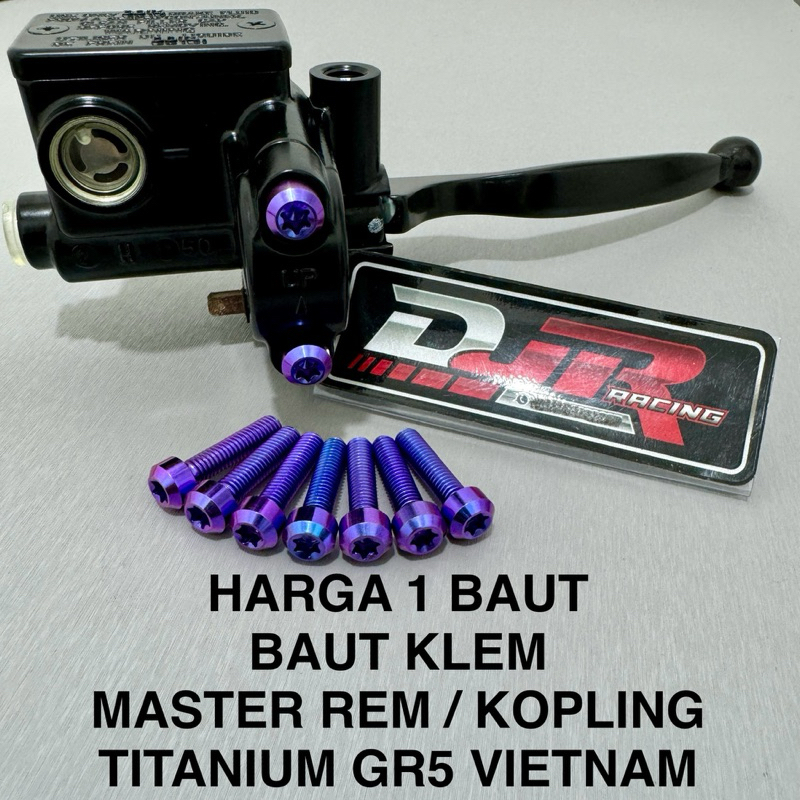 Jual BAUT KLEM MASTER REM KOPLING RX KING RXKING TITANIUM GR5 original ...
