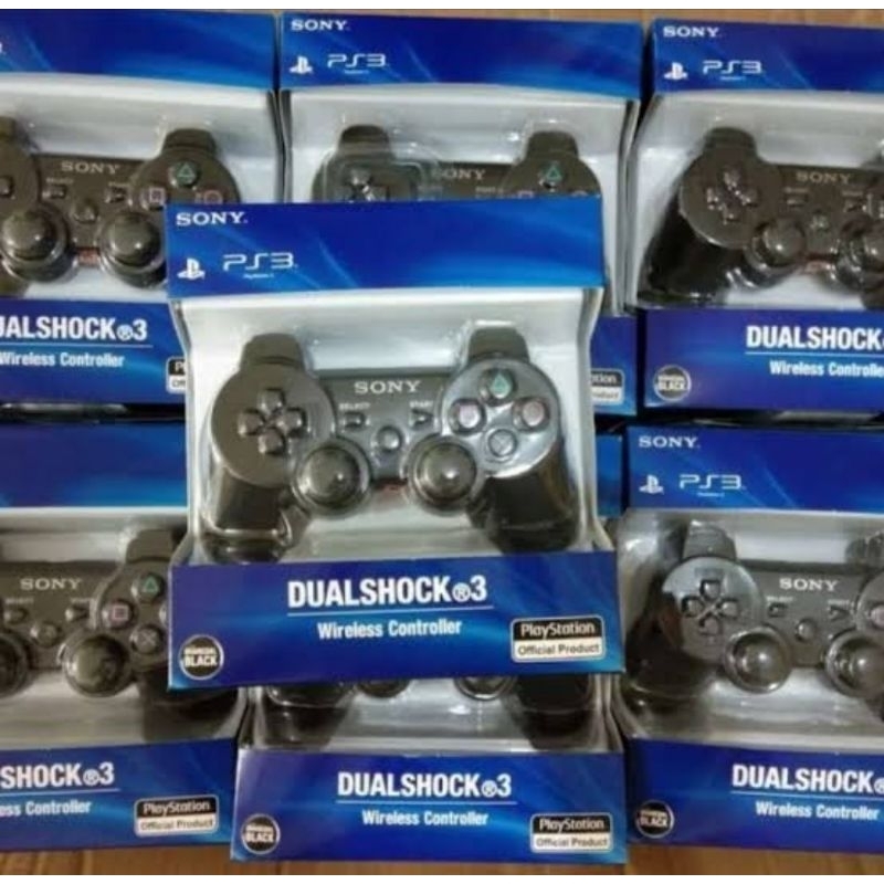 Jual Stik Stick PS 3 Wireless PS3 Game Gaming Bluetooth Consol Joystick ...