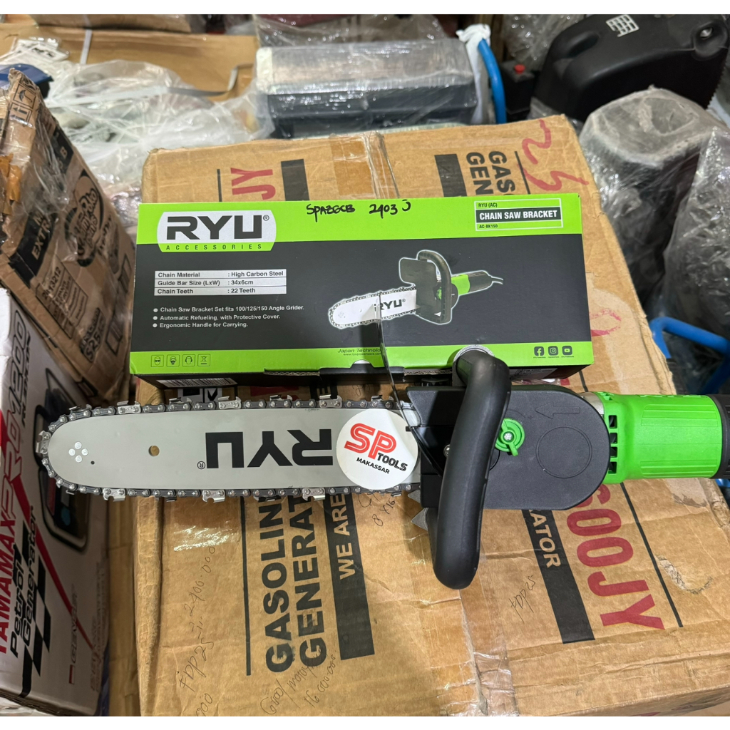 Jual Adapter Chainsaw Mini Hasston Electric Chain Saw Adapter 11,5inch ...