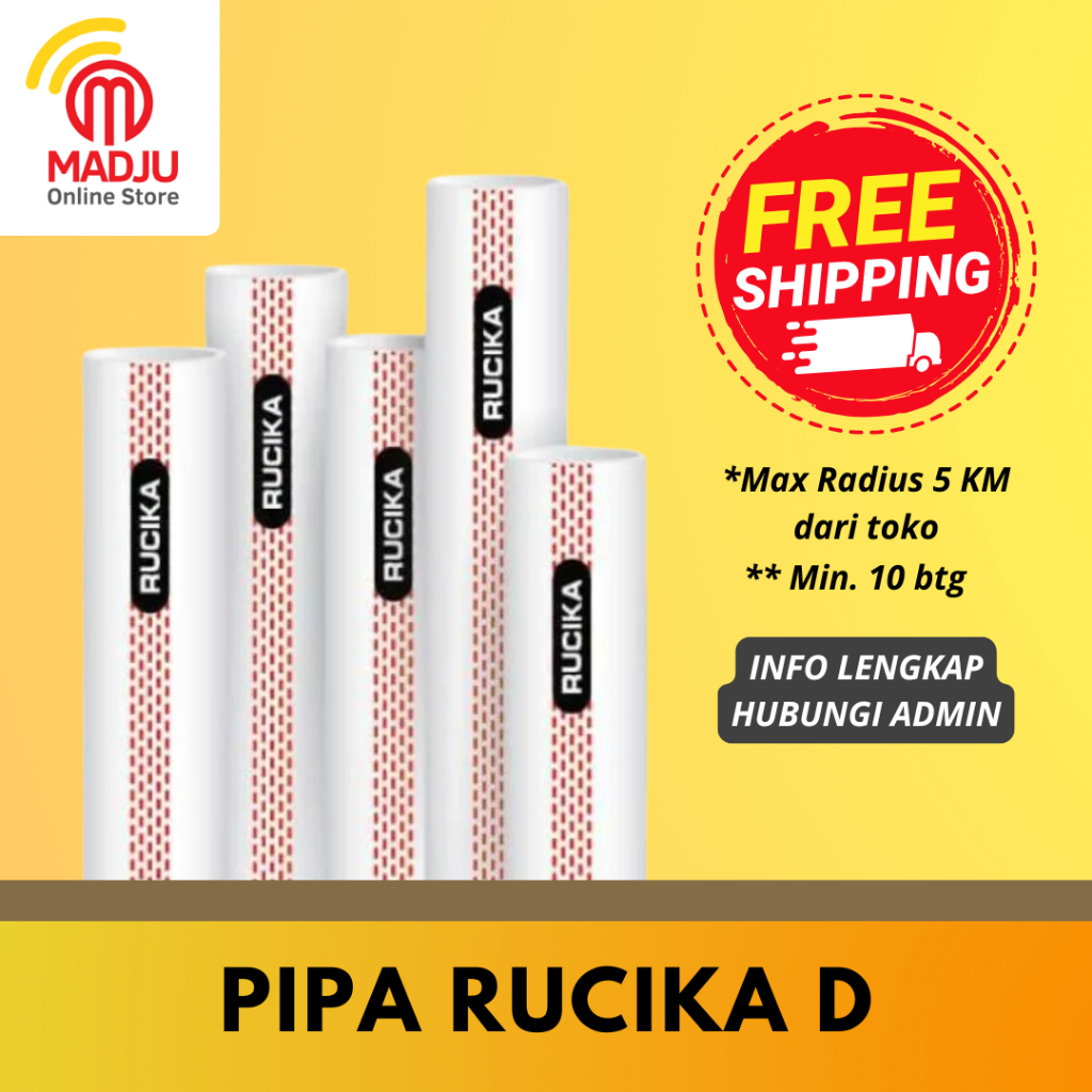 Jual PIPA RUCIKA D - PIPA AIR ORIGINAL BY RUCIKA 3 INCH LIST PINK PIPA ...