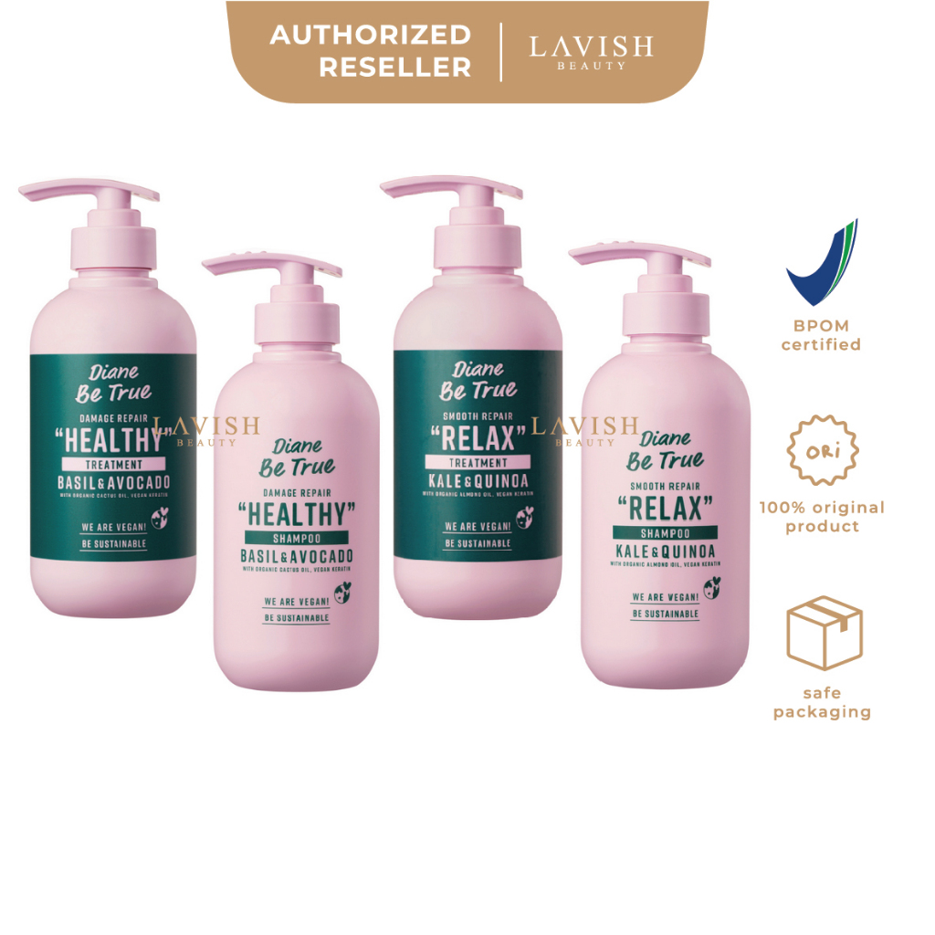 Jual MOIST DIANE Be True Shampoo // Treatment (400ml) | Shopee Indonesia