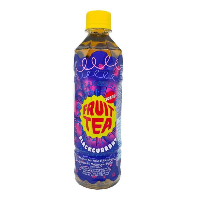 Jual fruit tea 500 ml 1 dus isi 12 botol | Shopee Indonesia