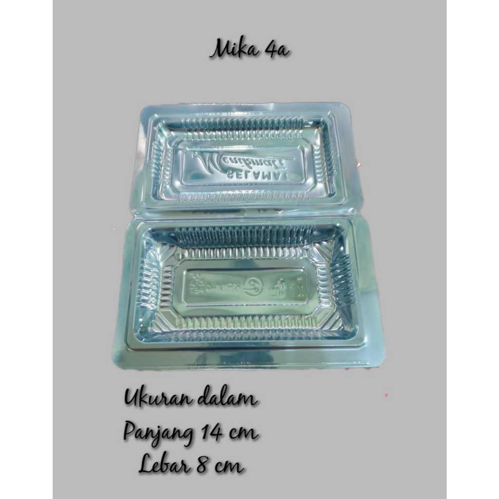 Jual MIKA 4A PLASTIK MIKA KEMASAN TEMPAT MAKANAN KUE BOLU NASI MIE ...