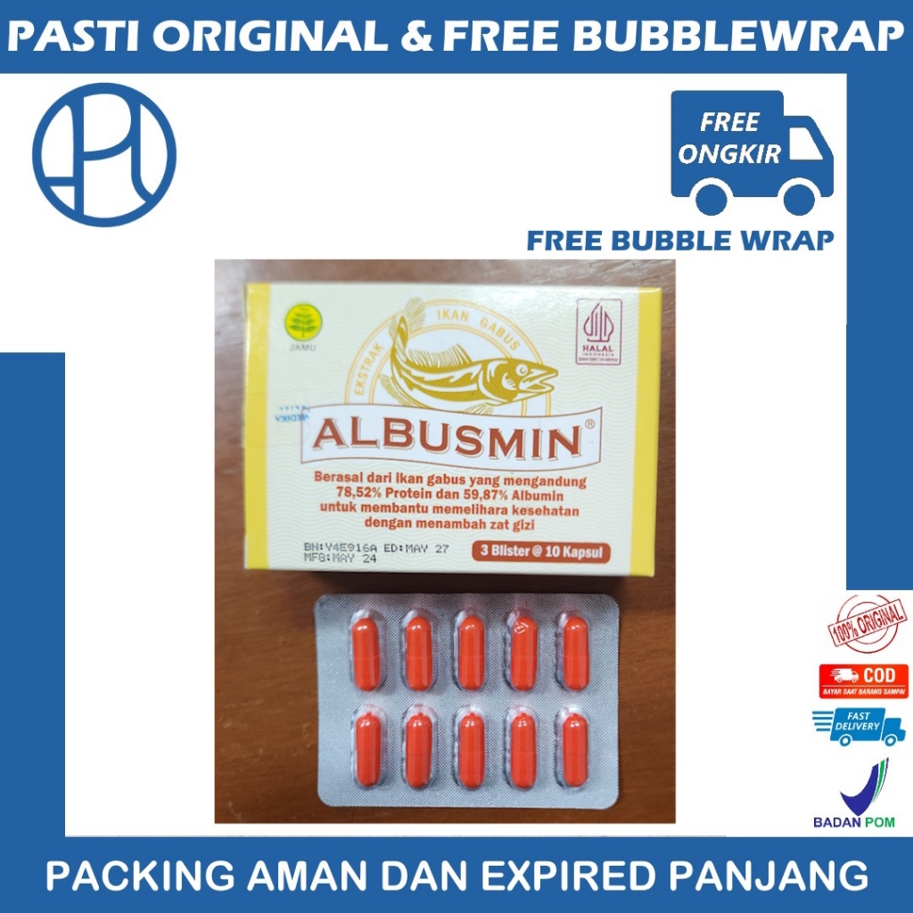 Jual ALBUSMIN EKSTRAK IKAN GABUS | Shopee Indonesia