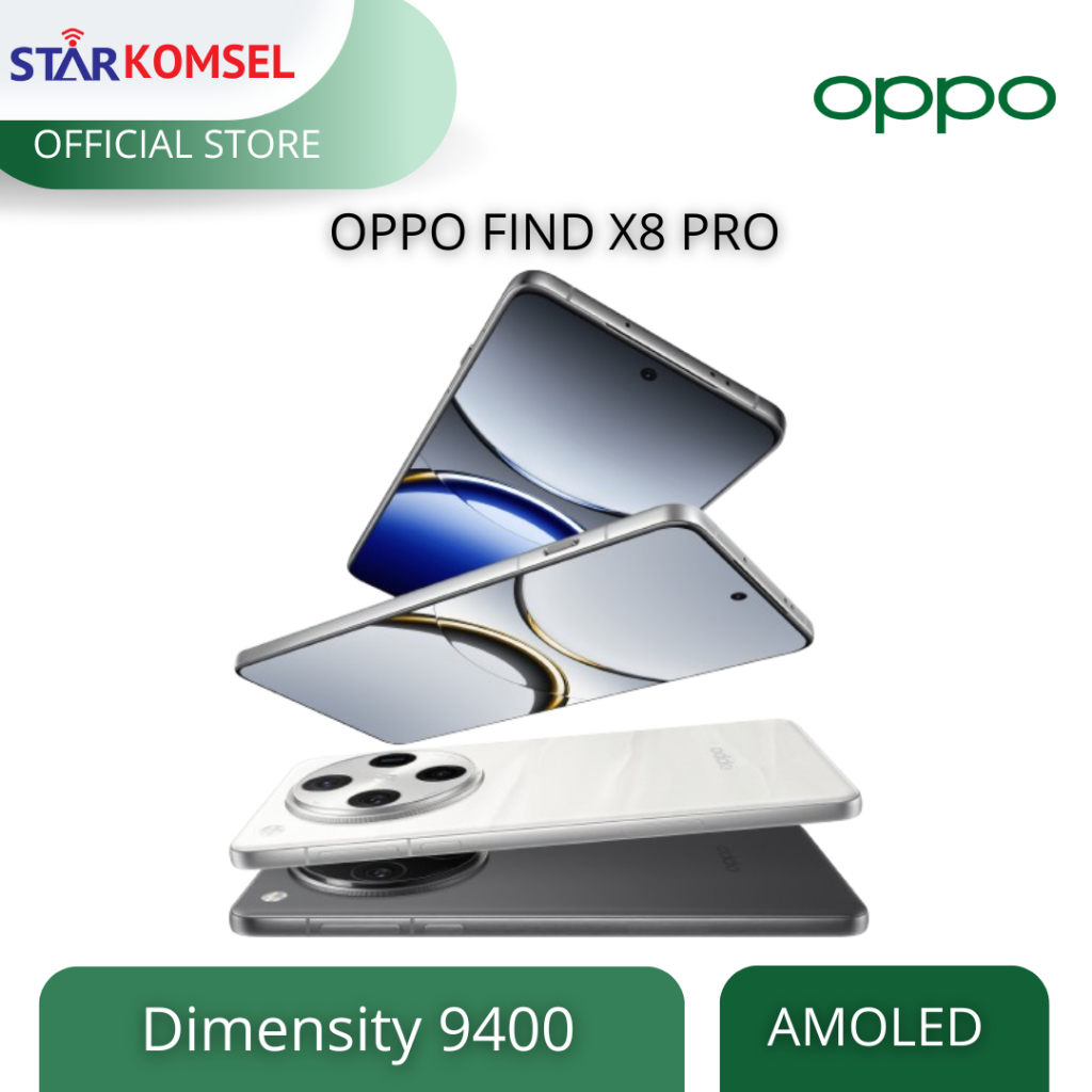 Jual HP OPPO FIND X8 PRO 5G 16/512 GARANSI RESMI OPPO INDONESIA ...