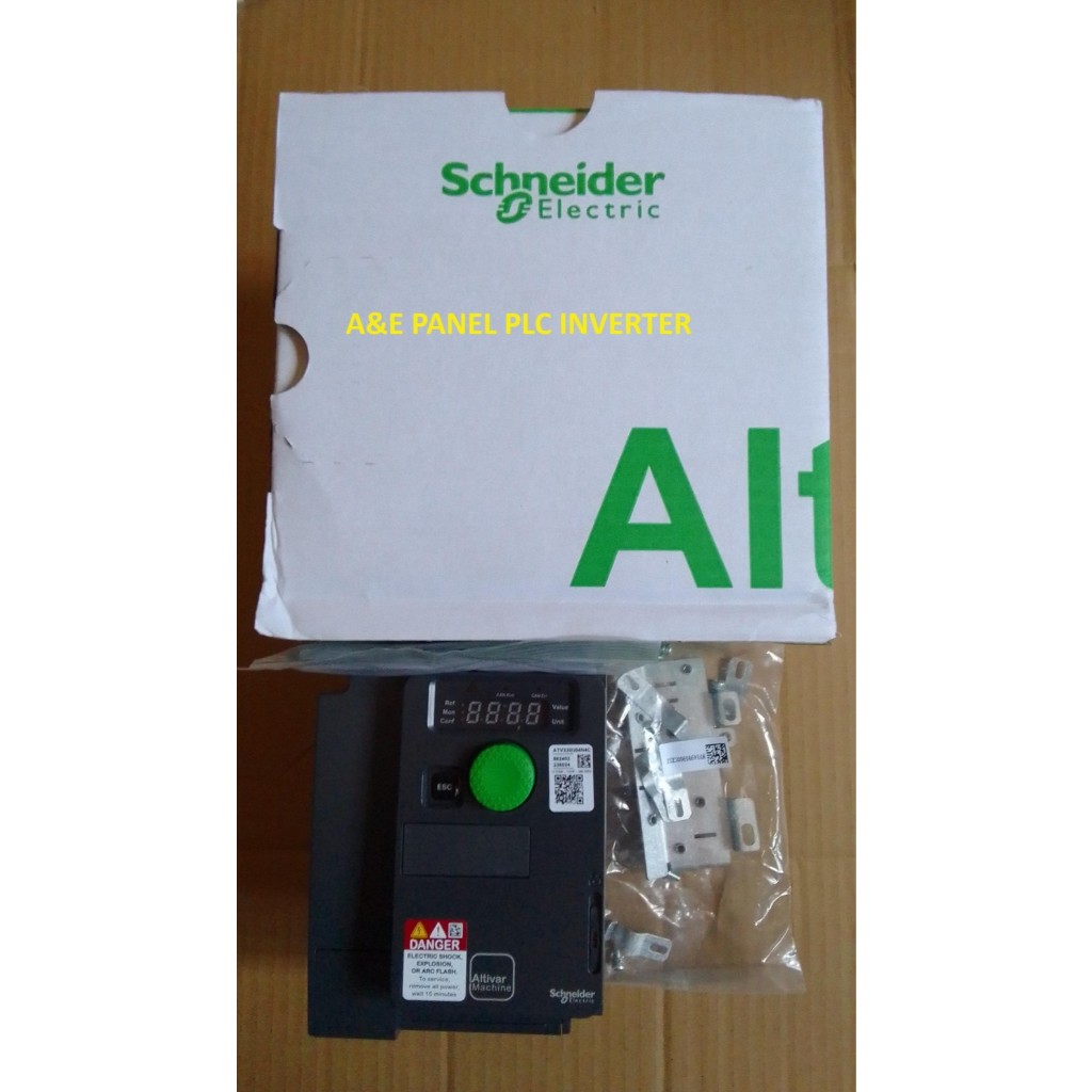 Jual ATV320U04N4C INVERTER SCHNEIDER 3phase 0,37kw 0,5hp 0.37KW 0.5HP ...