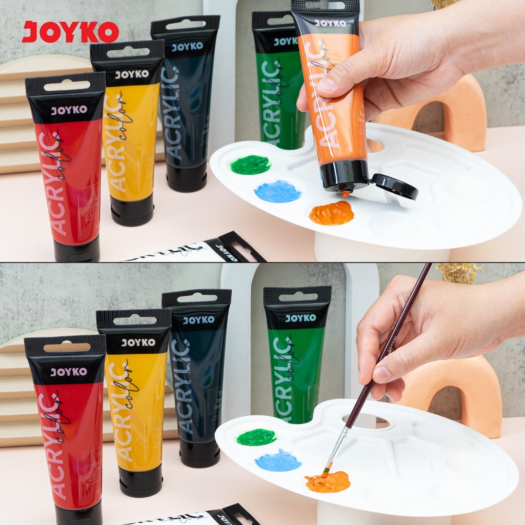 Jual Joyko Acrylic Colour 30ml 75ml Paint Artist / Cat Akrilik Joyko ...