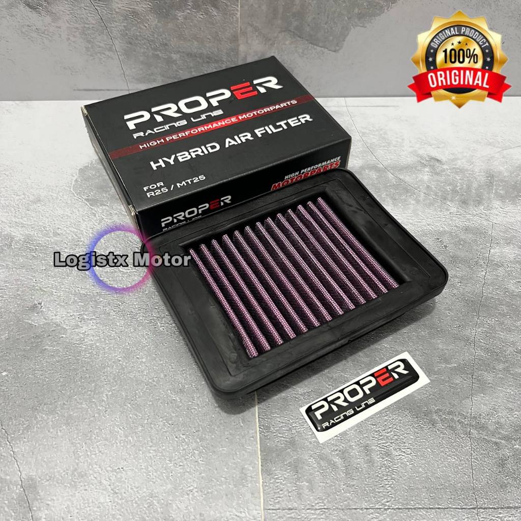 Jual FILTER UDARA PROPER RACING R25 / MT25 / GSX 150R SARINGAN FILTER ...