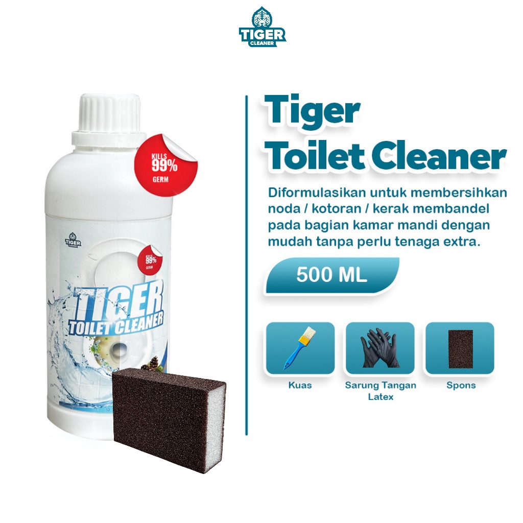 Jual Tiger Toilet Cleaner Pembersih Kerak Kamar Mandi | Shopee Indonesia