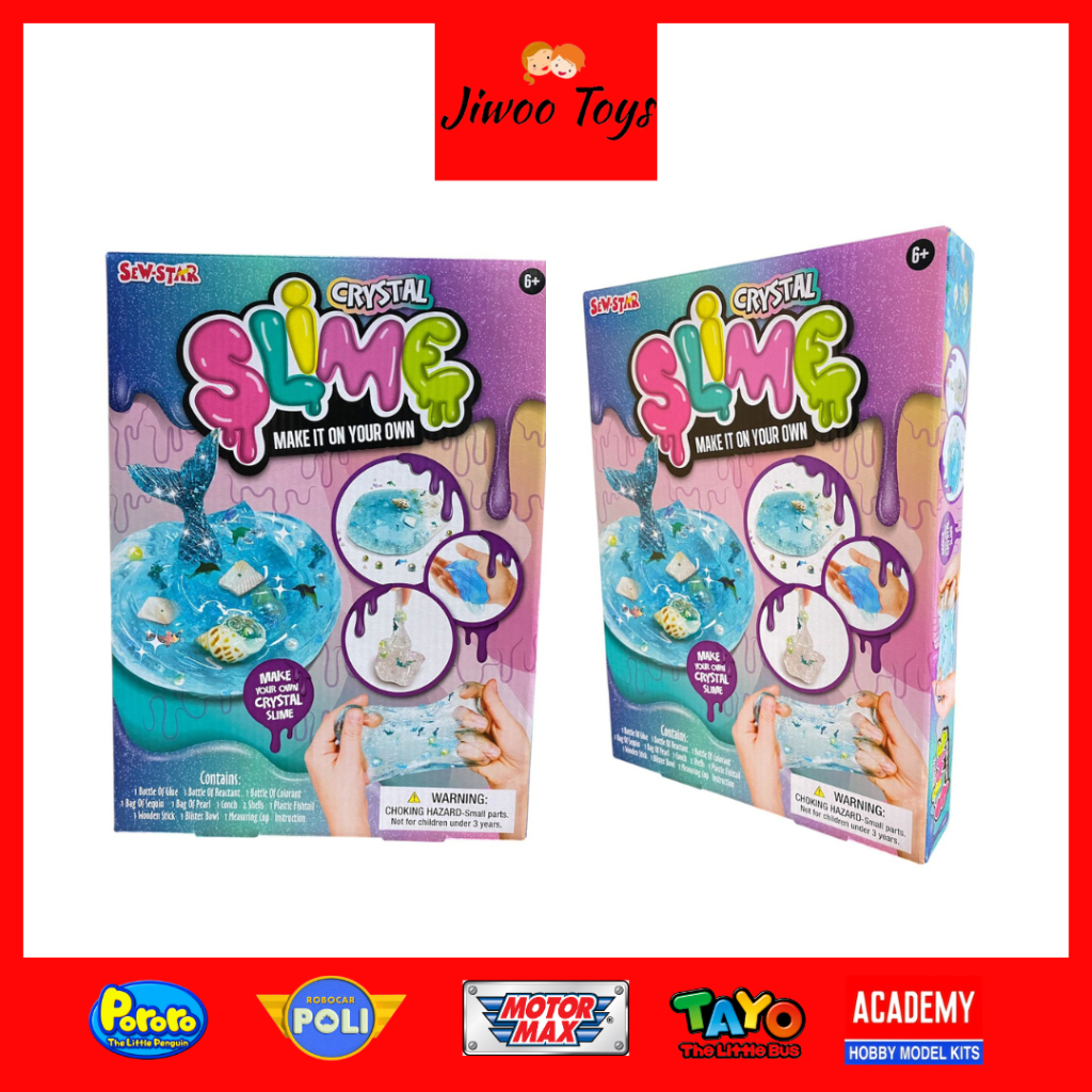 Jual Slime Mainan Anak DIY Slime make your own crystal slime SS-20-081 ...