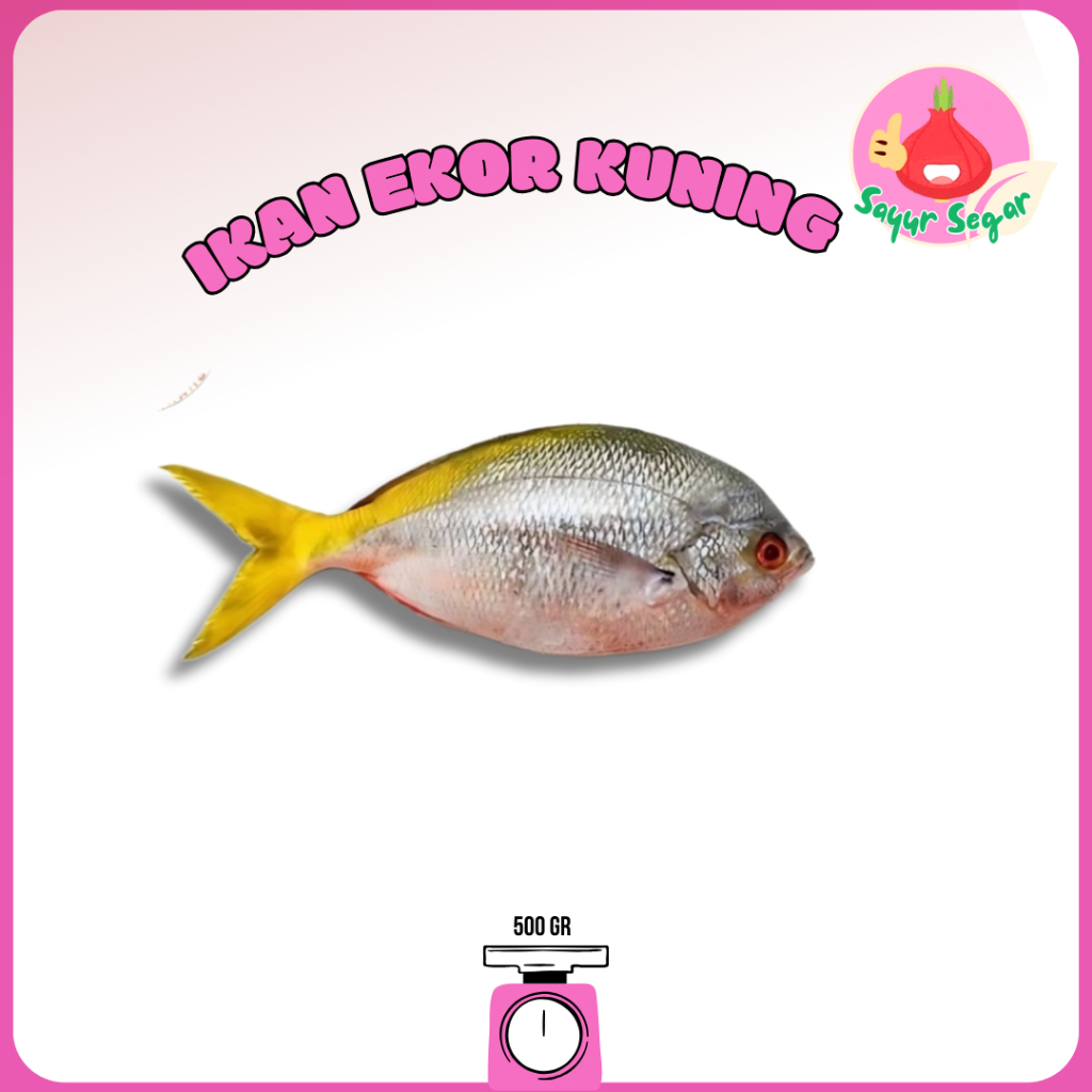 Jual Sayur Segar - Ikan Ekor Kuning Segar 500 gr / Yellowtail Fish ...