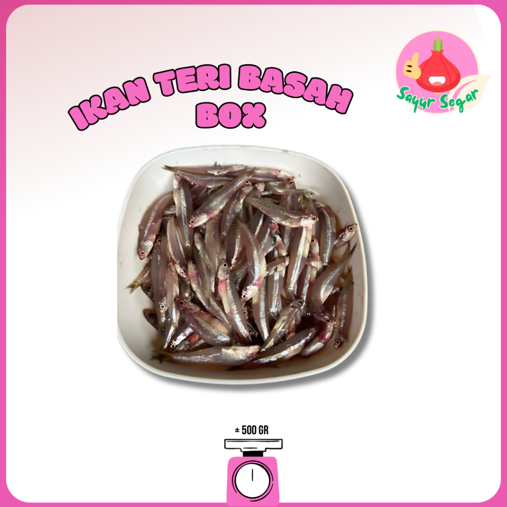 Jual Sayur Segar - Ikan Teri Basah Segar/Wet Anchovies Box | Shopee ...