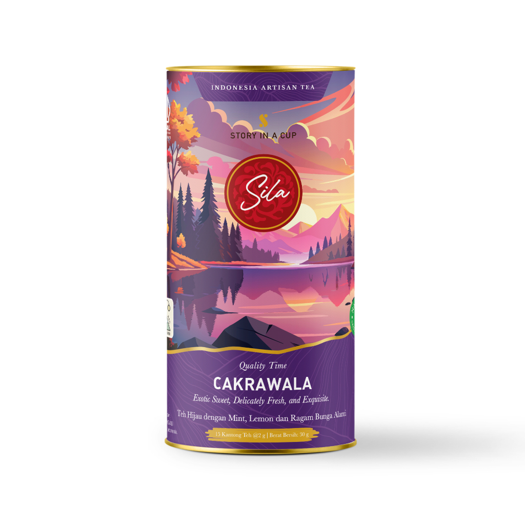 Jual Sila Artisan Tea | Cakrawala | Canister | Teh Premium | Green Tea ...