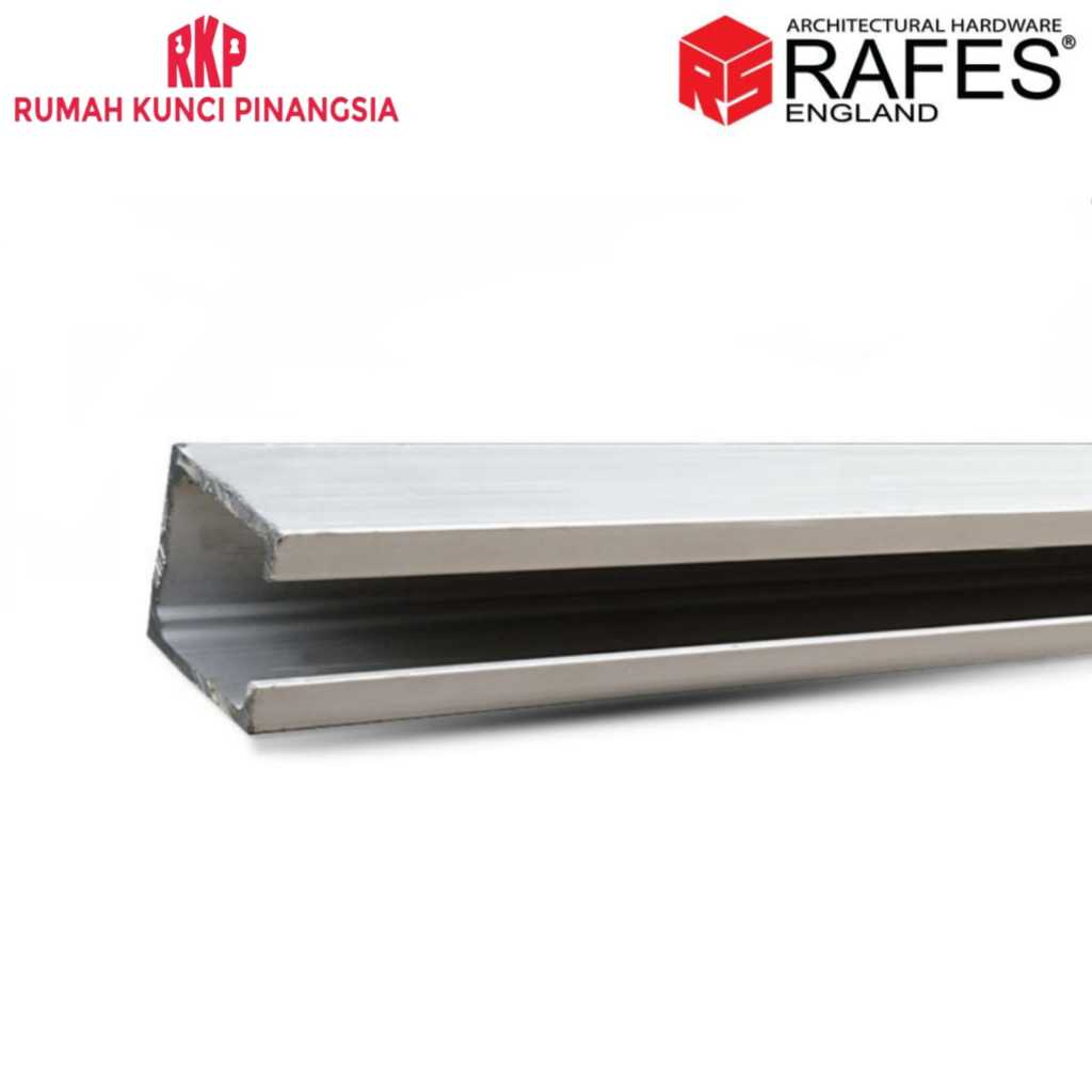 Jual Aluminium Track Sliding Door Rel Atas Pintu Geser 2 / 3 / 4 meter ...