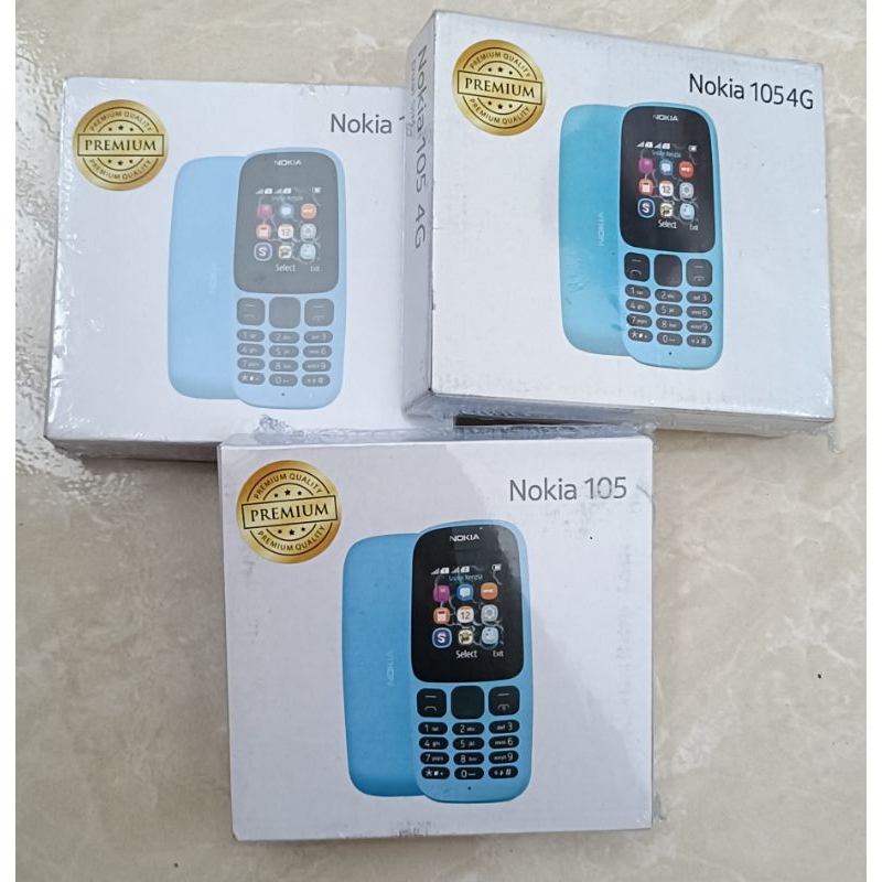 Jual Handphone Nokia Jadul... Handphone Nokia 105 (2017/2019)... Barang Baru... Tersegel ...