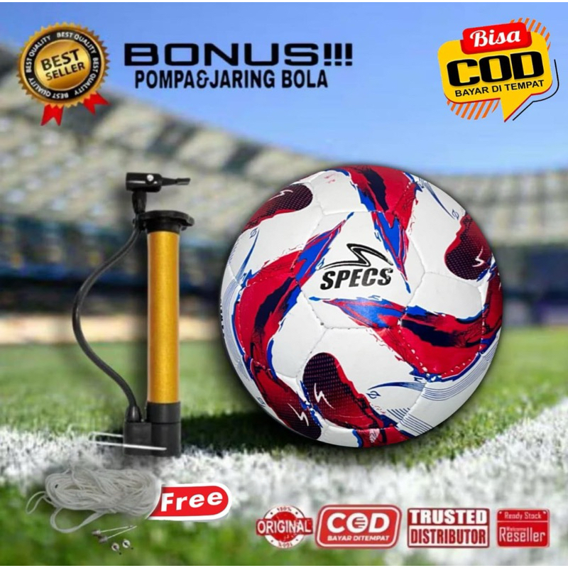 Jual Bola Sepak Size 4 Bahan Tebal / Bola Kaki Bahan Pu Mpuk Bonus ...