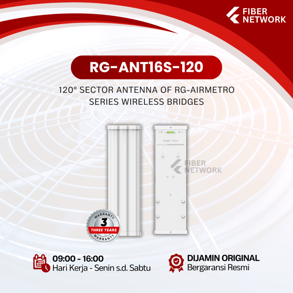 Jual RUIJIE REYEE RG-ANT16S-120 IP55 120° Sector Directional 5GHz ...