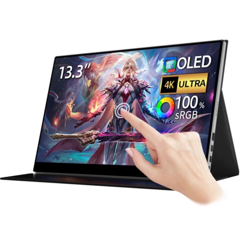 Jual Monitor portabel 13.3" 15.6" oled touch screen portable monitor 4k ...