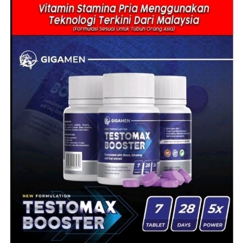 Jual Testomax Booster Asli Original Suplemen Penambah Kesehatan ...
