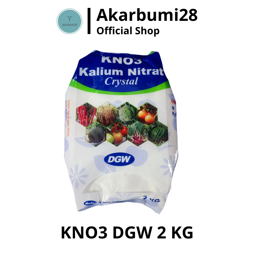Jual PUPUK KNO3 KALIUM NITRAT CRYSTAL DGW 2 KG | Shopee Indonesia