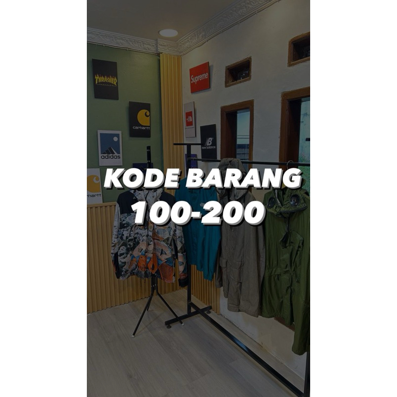 Jual KODE BARANG [100-200] | Shopee Indonesia