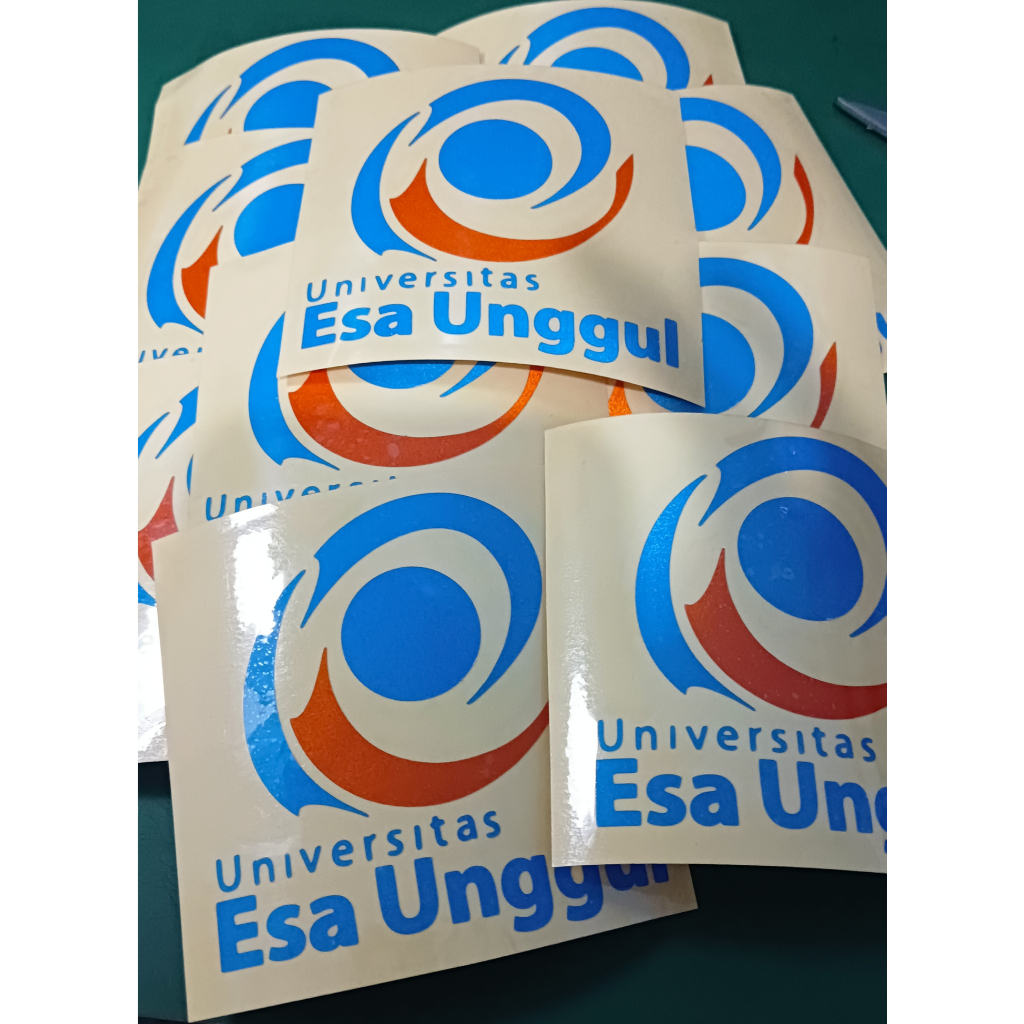 Jual Stiker Kampus Esa Unggul Cutting Sticker Universitas untuk Laptop ...