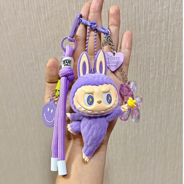 Jual Labubu Lazy Yoga Keychain / Bag Charm Labubu | Shopee Indonesia
