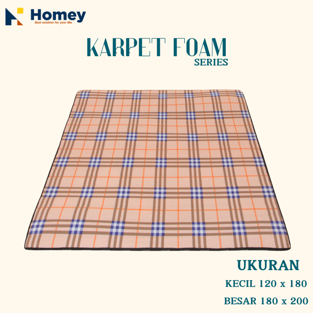 Jual TIKAR FOAM WATERPROOF KARPET SPONS KARPET BUSA Ukuran 120 200 250 ...