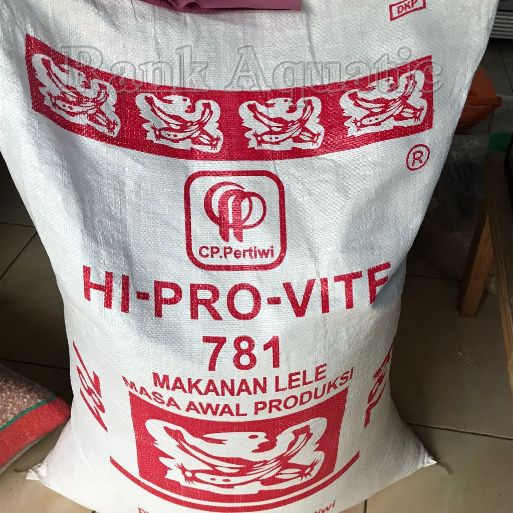 Jual HIPROVITE PELET 781 POLOS PELET 781-1 PEL;ET 781-2 LELE-NILA-GURAME ORIGINAL KEMASAN ECERAN ...