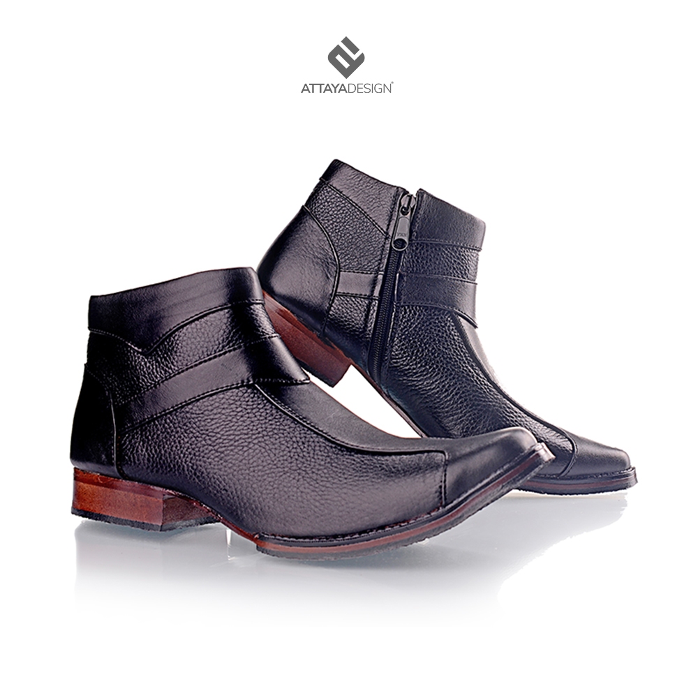 Jual Attaya Design Sepatu Pantofel Pria Dewasa Kulit Asli Formal Kerja ...