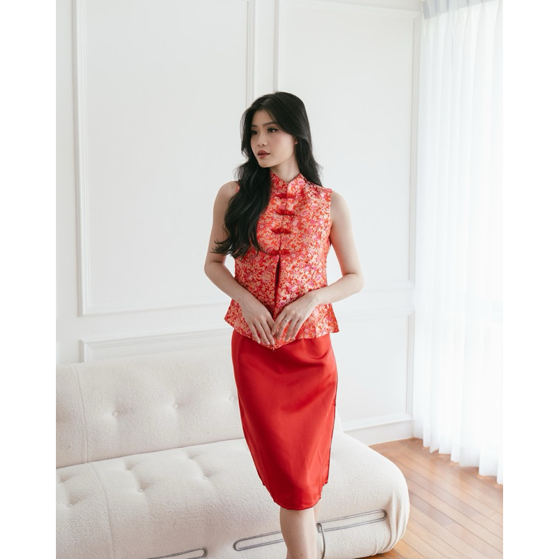 Jual #2284 NEW Design CNY outfit/Cheongsam set/Qipao dress/sincia imlek ...