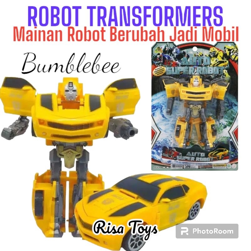 Jual MAINAN ROBOT TRANSFORMER ROBOT BERUBAH JADI MOBIL BONUS PEDANG ...