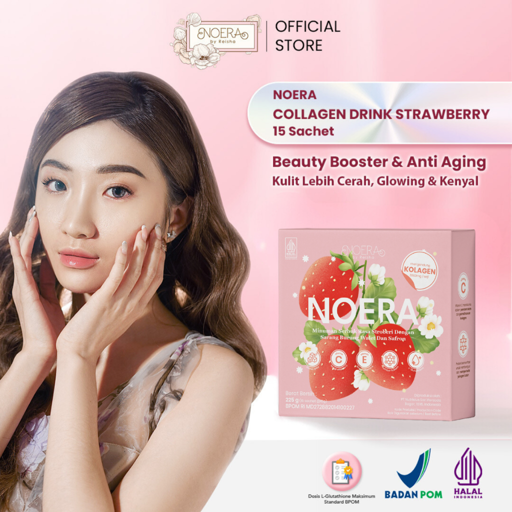 Jual Noera Collagen Drink With Birdnest and Saffron Extract Improved Formula | Minuman Pencerah ...