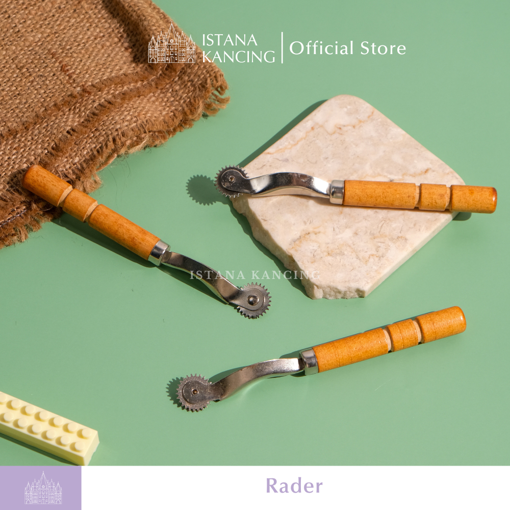 Jual Rader Kayu Gerigi | Alat Pola Grigi Gagang Kayu Tracking Weel ...