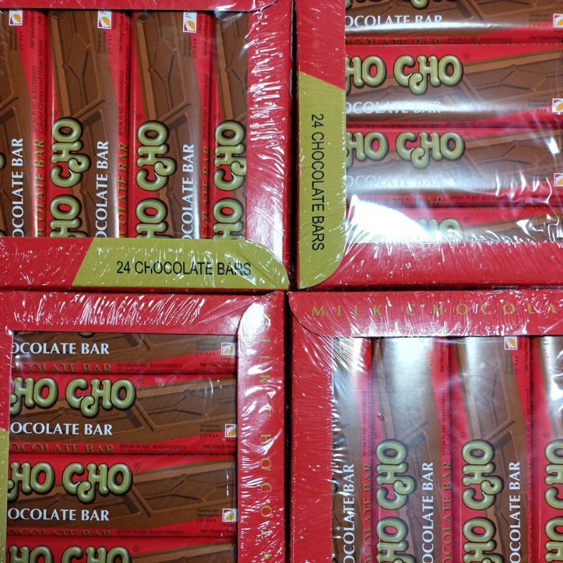 Jual CHO CHO CHOCOLATE BARS ISI 24PCS | Shopee Indonesia
