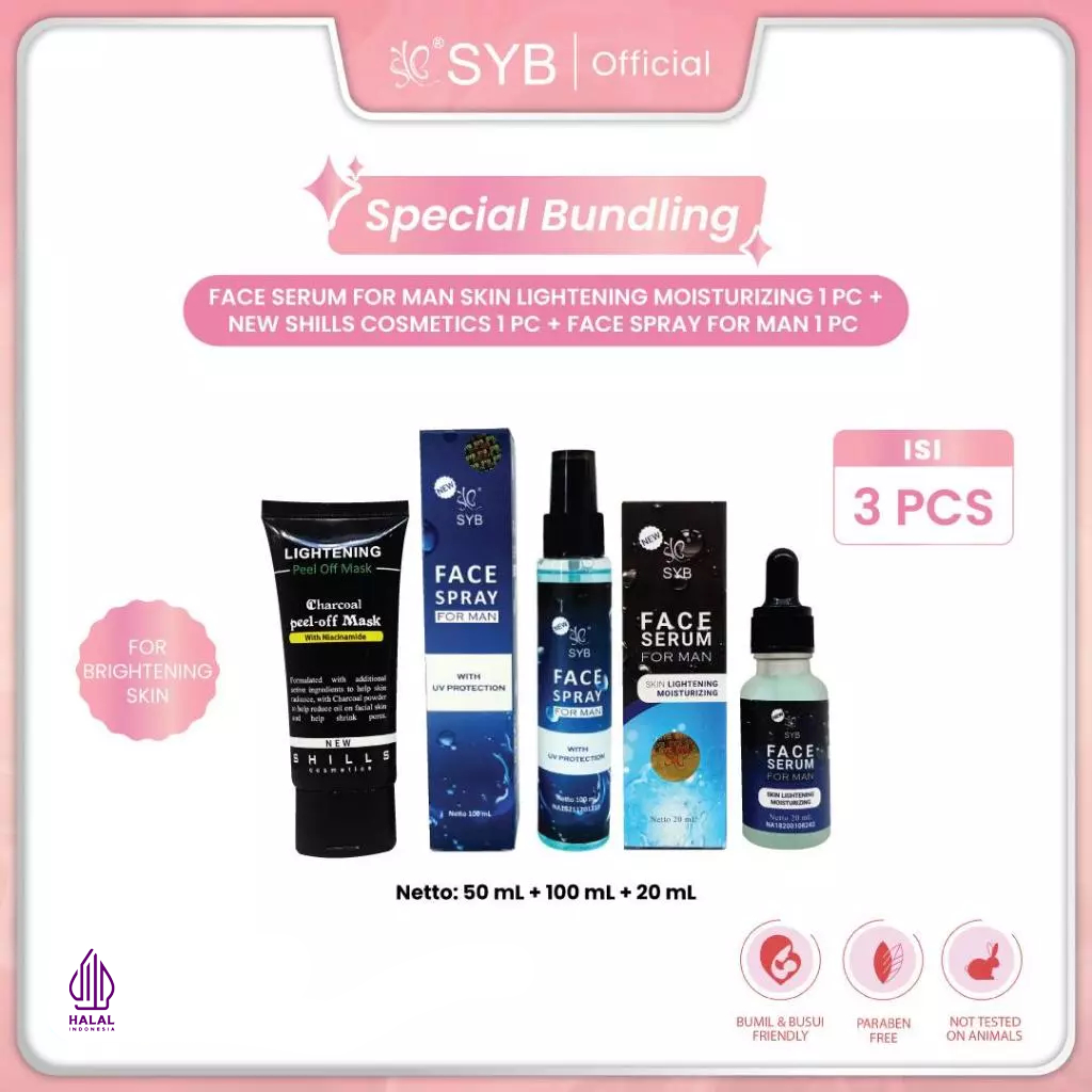 Jual PAKET BUNDLING SYB FOR MAN ORIGINAL | Shopee Indonesia