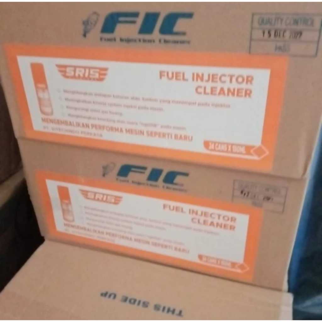 Jual Cairan pembersih injektor FIC 150ML SR15 1dus 24X150ML | Shopee ...
