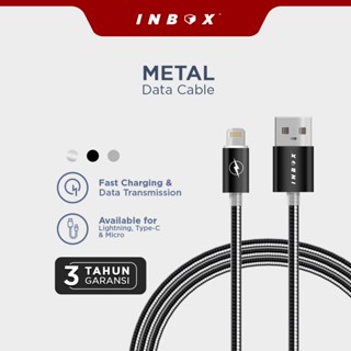 Jual Kabel Charger Inbox Metal Fast Charging | Kabel Data Type C, Micro ...
