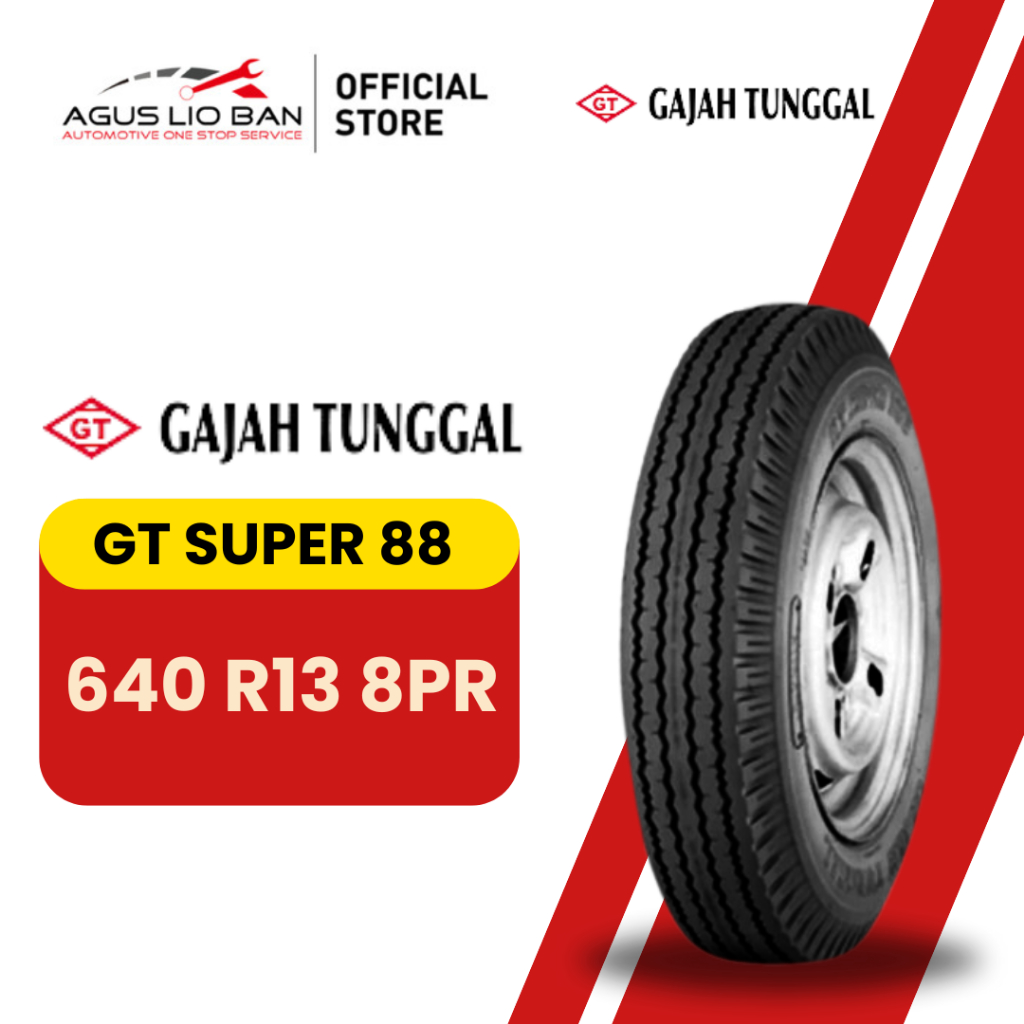 Jual Agus Lio Ban - Ban Bias Standard Gajah Tunggal 640 R13 13 8PR GT ...