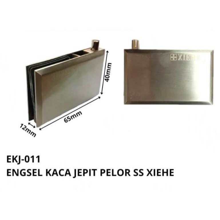 Jual Engsel Pivot Kaca Lemari Showcase Heavy Duty Tebal 6-8 Mm Showcase ...