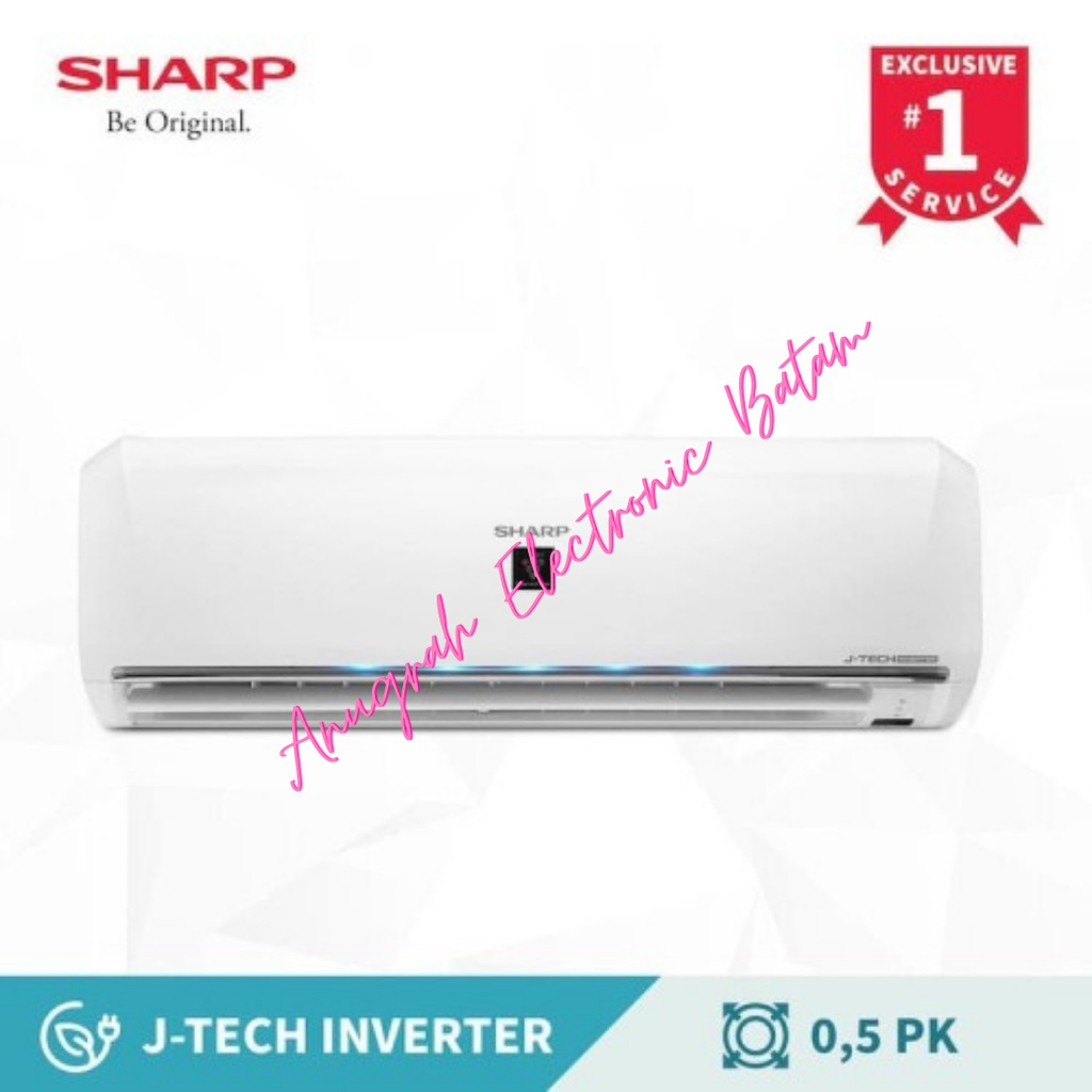 Jual AC Sharp 1/2 pk inverter plasmacluster AH-XP6UHY ac sharp 0.5 pk 6UHY BATAM | Shopee Indonesia