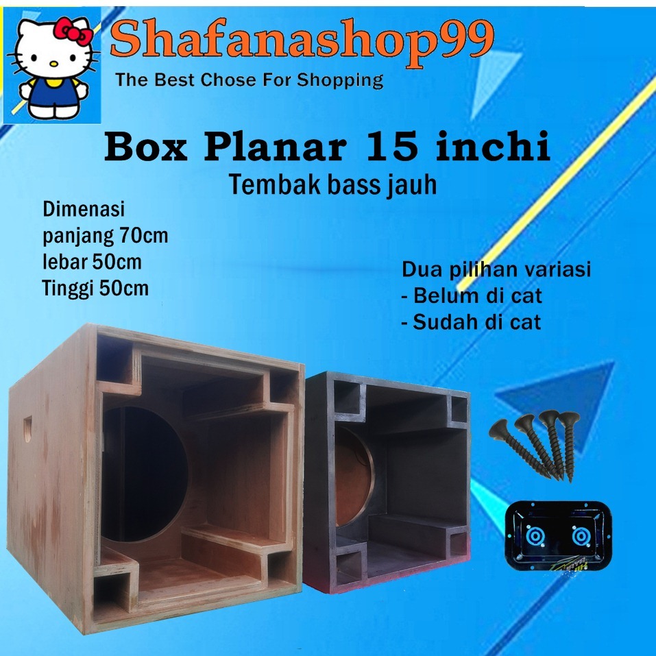 Jual Box Planar 15in, Box Planar 15 inchi, Box super bass planar 15 ...