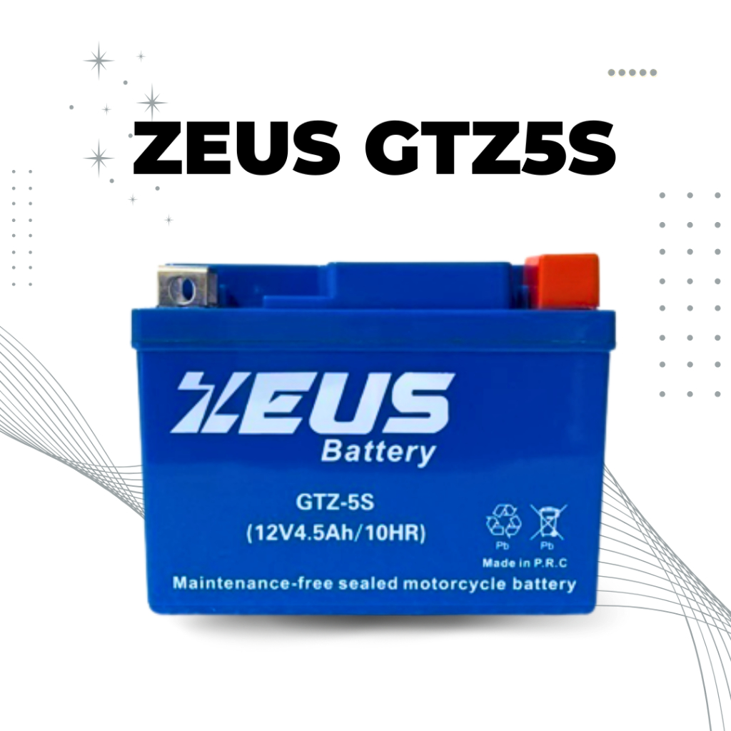 Jual Aki Motor Yamaha Mio M3 / Mio J / Mio GT 125 / GTZ5S ZeusBattery Accu Kering MF | Shopee ...