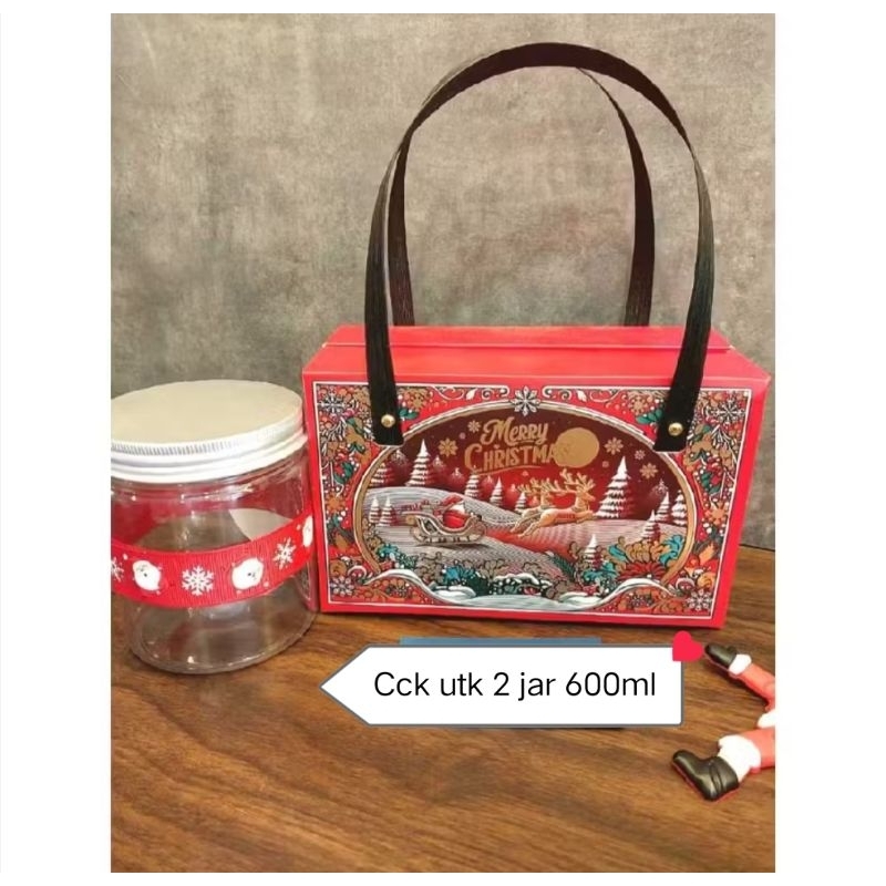 Jual JAVA the best Box natal 2 jar 600ml TALI KAKU box natal 2 jar ...
