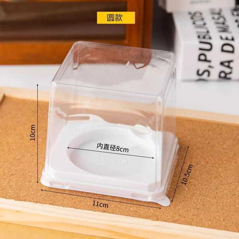 Jual MDLBake 10pcs MIKA GARPU BULAT PREMIUM KOREAN tray mika kue tart ...