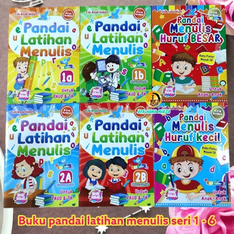 Jual Buku Pandai Latihan Menulis Huruf Satuan | Shopee Indonesia