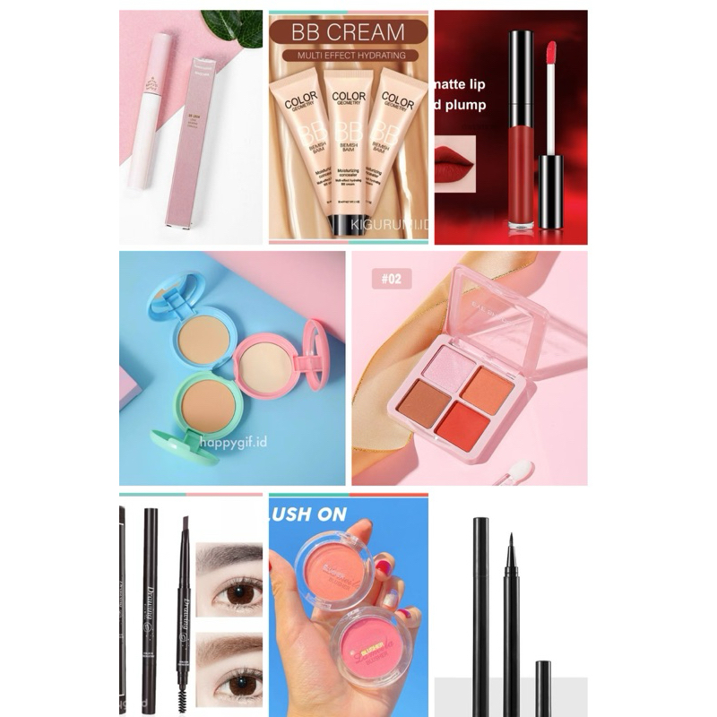 Jual SET KECANTIKAN ISI 8ITEM PAKET MAKE UP RIAS WAJAH LENGKAP | Shopee ...