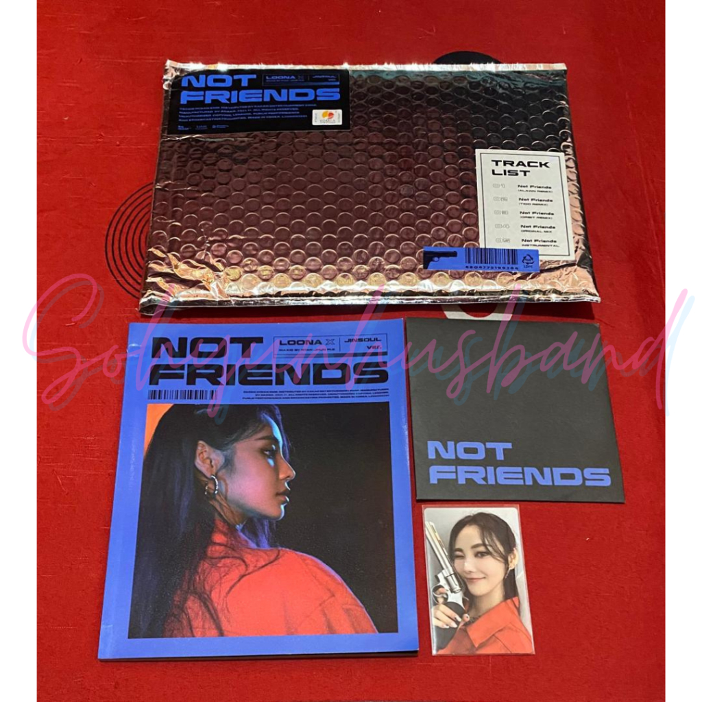 Jual Official Album LOONA Not Friends JinSoul Ver + Photocard | Shopee ...