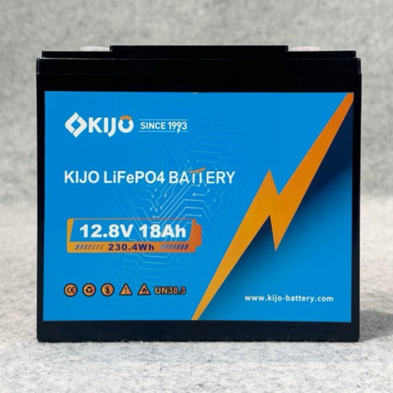 Jual Aki Lithium Kijo Battery Lithium LiFePO4 12,8V 18AH Lithium 12,8v ...