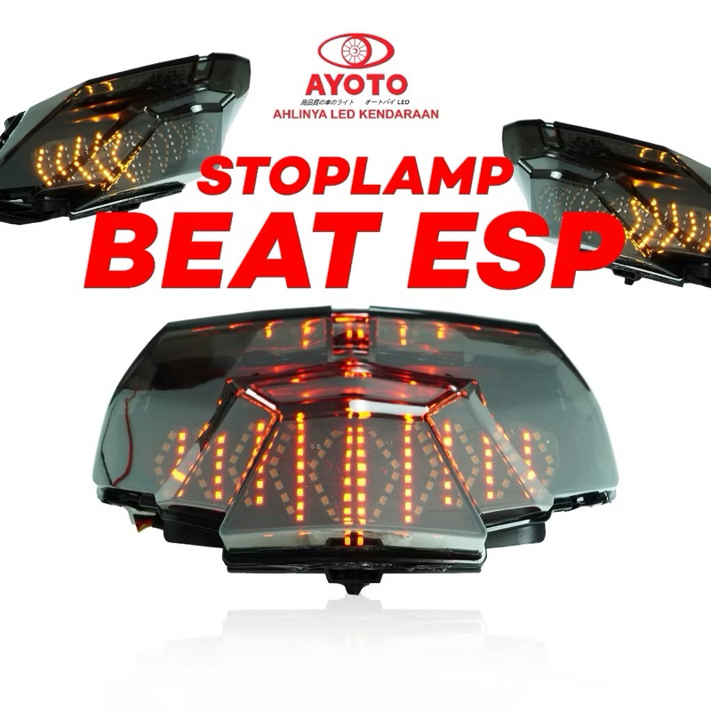 Jual PROMO TERMURAH BEST QUALITY STOPLAMP BEAT ESP FULL SET RUNNING LED ...